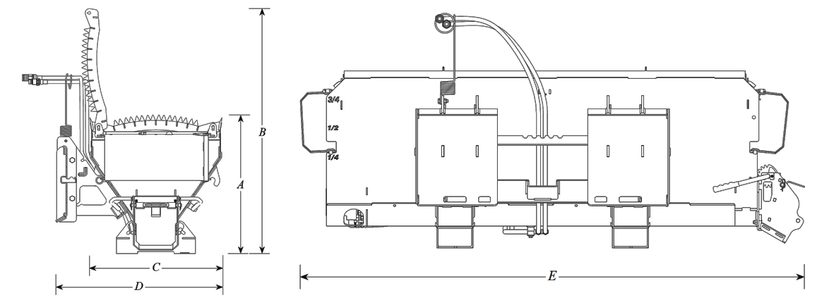 Mega Mixer Material Handling Bucket | Danuser